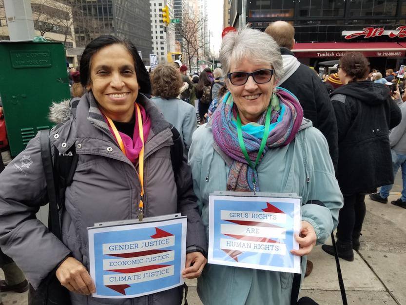Historic Women’s March draws Good Shepherd Sisters and Laity ...